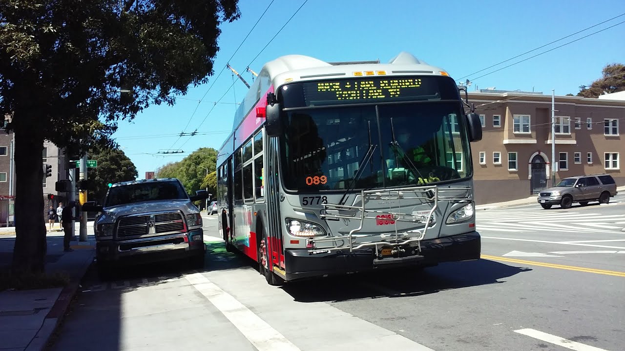 SF Muni 2018 New Flyer XT40 5778 on Route 33 - YouTube