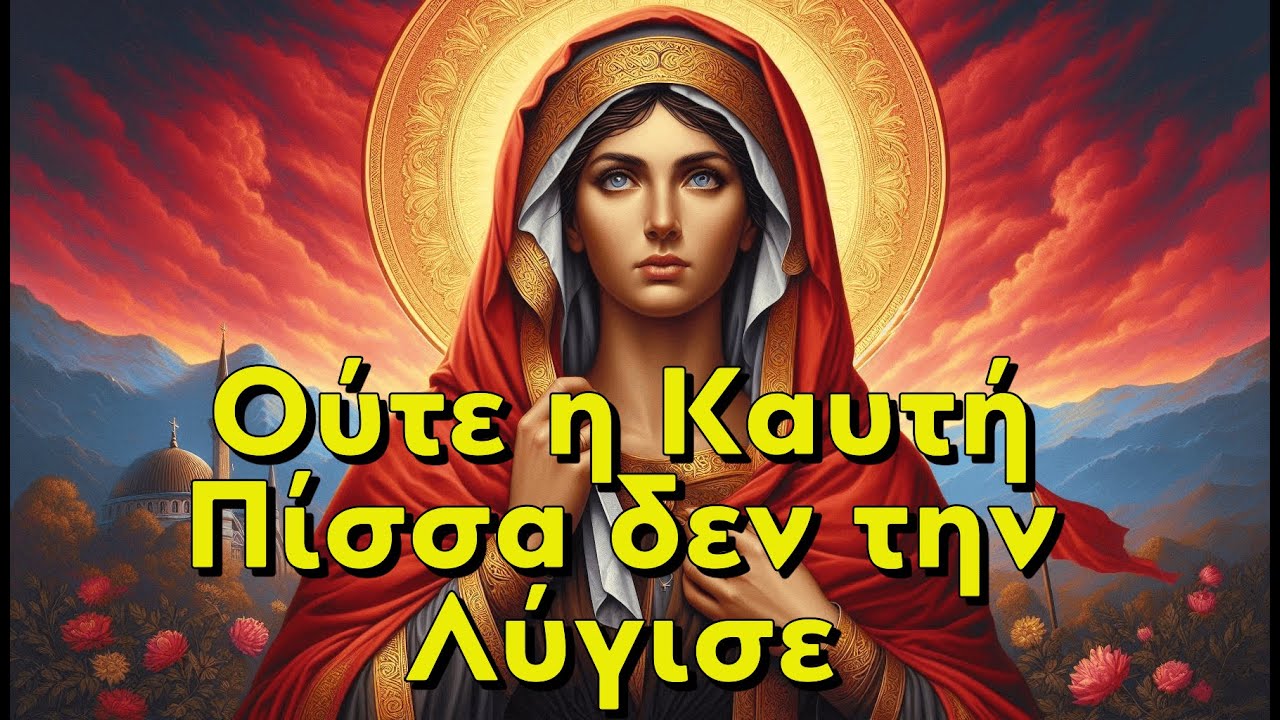 Αγία Παρασκευή η Μεγαλομάρτυς - Η Προστάτιδα των Ματιών - YouTube