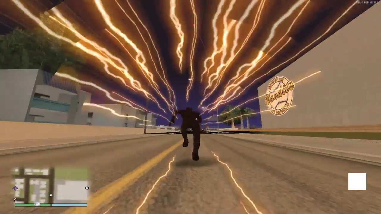 GTA SA FLASH MOD 2018, Flash AND Zoom run in aerial view - YouTube