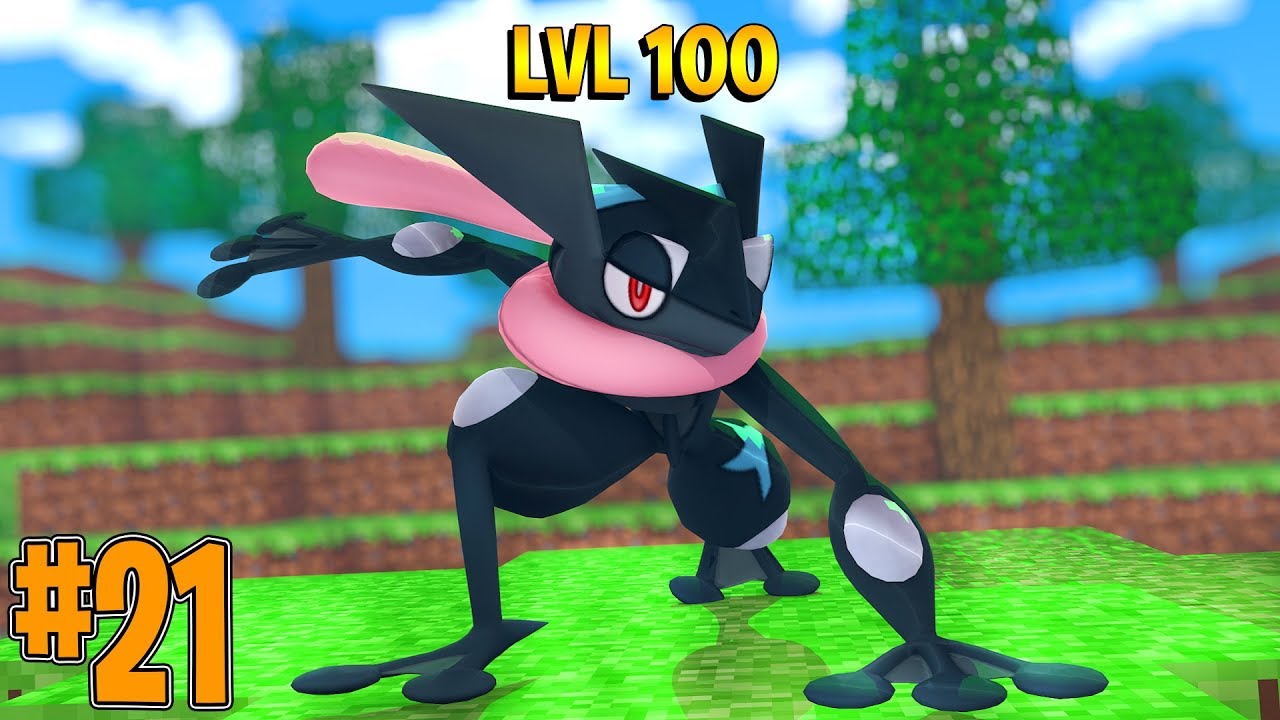 Minecraft: GRENINJA LEVEL 100 - PIXELMON Ep.21 ‹‹ P3DRU ›› - YouTube