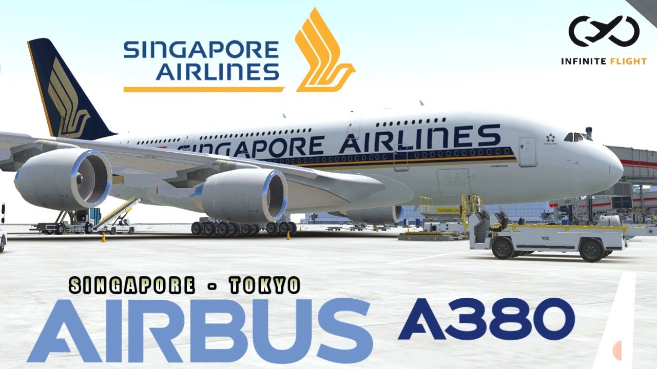 Infinite Flight | TOKYO (NRT) - SINGAPORE (SIN) | Airbus A380 Singapore ...