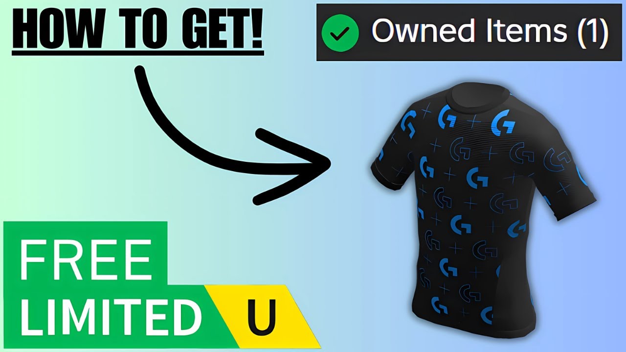 Free Logitech G T-Shirt UGC Limited - YouTube