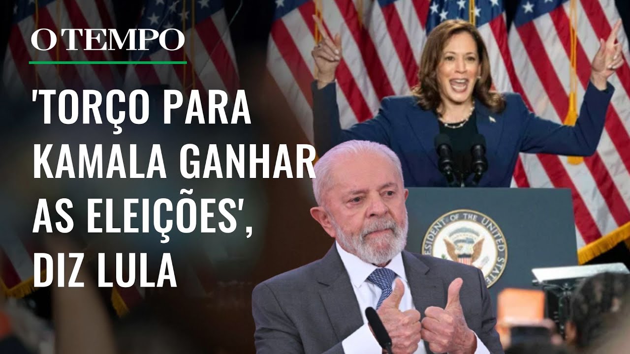 Lula declara apoio à democrata Kamala Harris nas eleições americanas ...