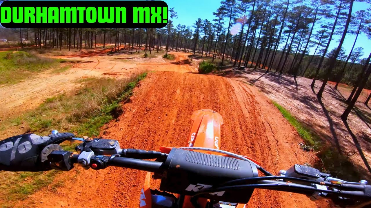 Durhamtown Off Road Park: 2022 KTM 450SXF in Action! - YouTube