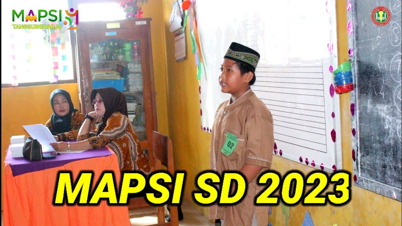 LOMBA MAPSI KE-24 TINGKAT SD SEMUA CABANG LOMBA 2023 - YouTube