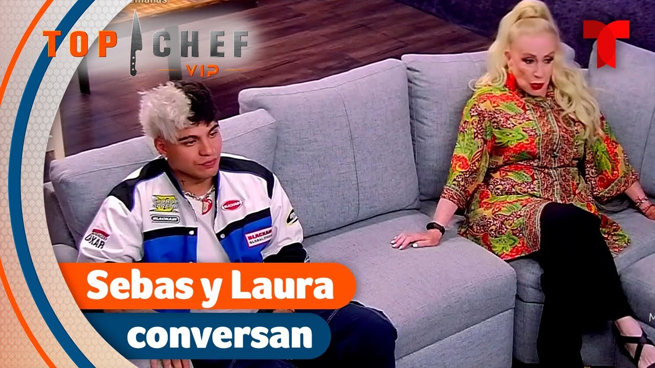 Sebas y Laura hablan en la cava | Top Chef VIP 2 | Telemundo ...