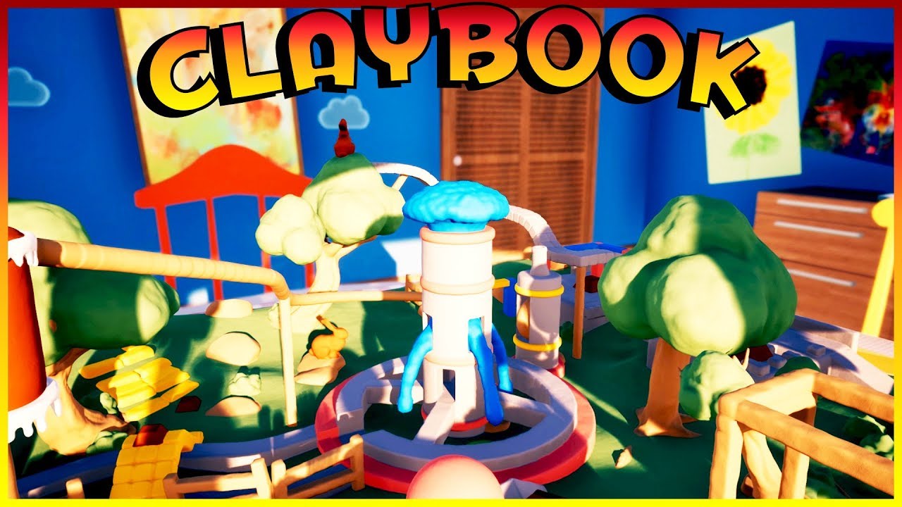 EVERYTHING IS CLAY! EVEN.. THE BOOK?! - Claybook Gameplay & Highlights ...