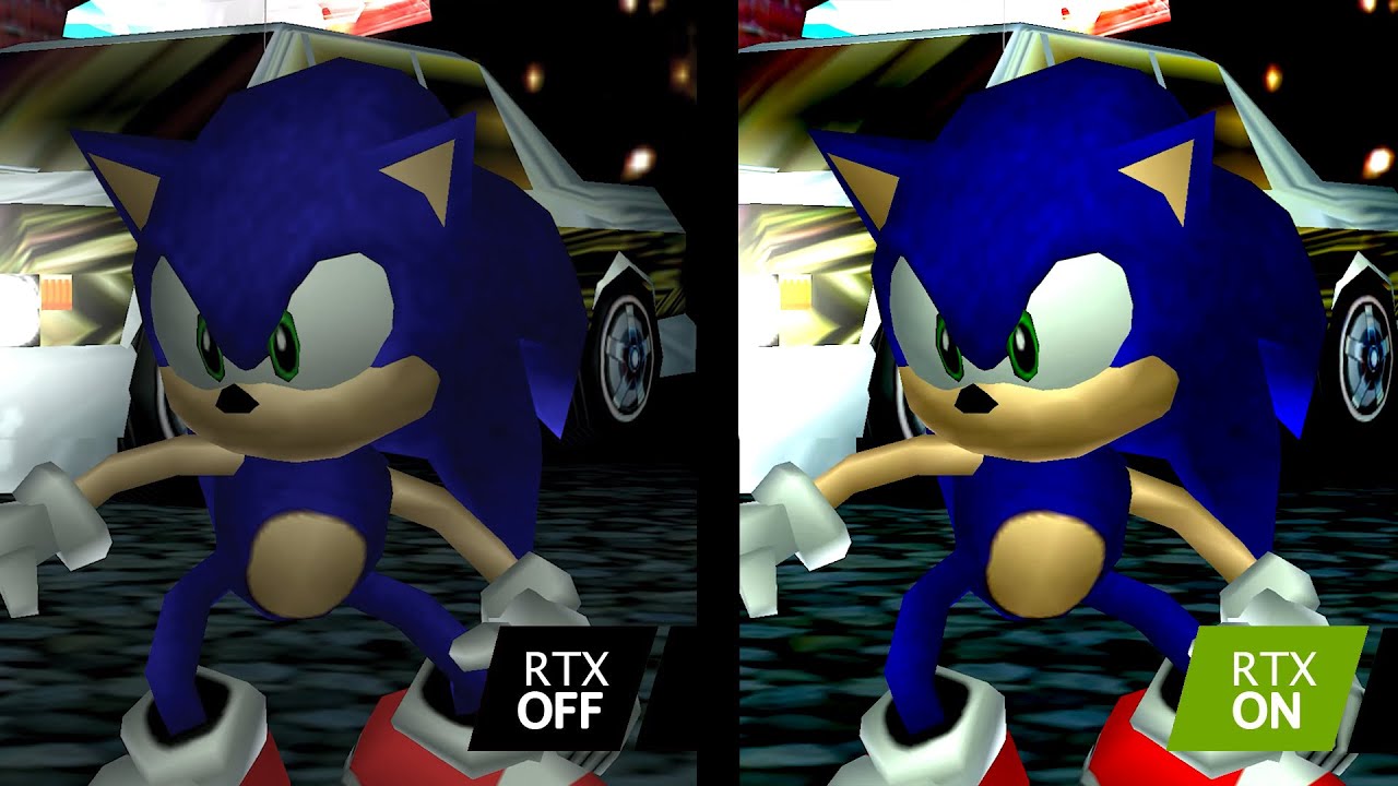 Sonic Adventure with RTX on - YouTube