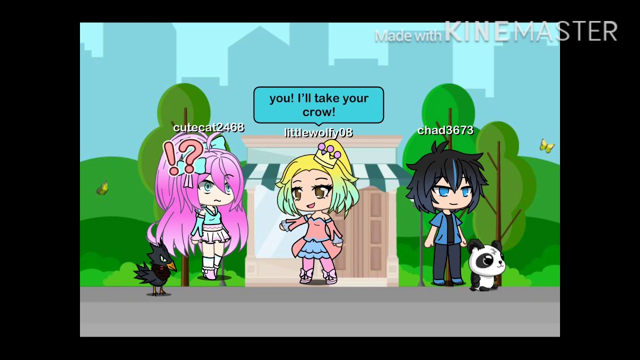 Adopt me in Gacha part 1 - YouTube