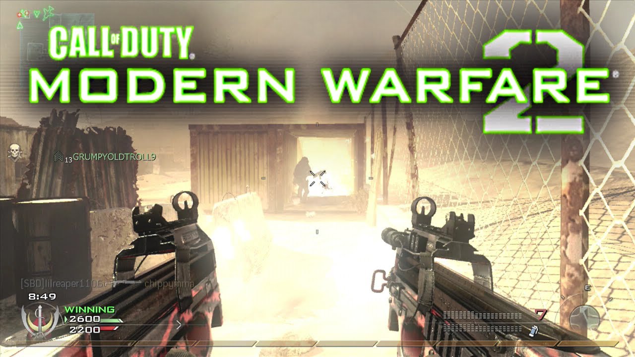 MW2: I'm Feeling RUSTy (Akimbo P90 Chopper Gunner!) - YouTube