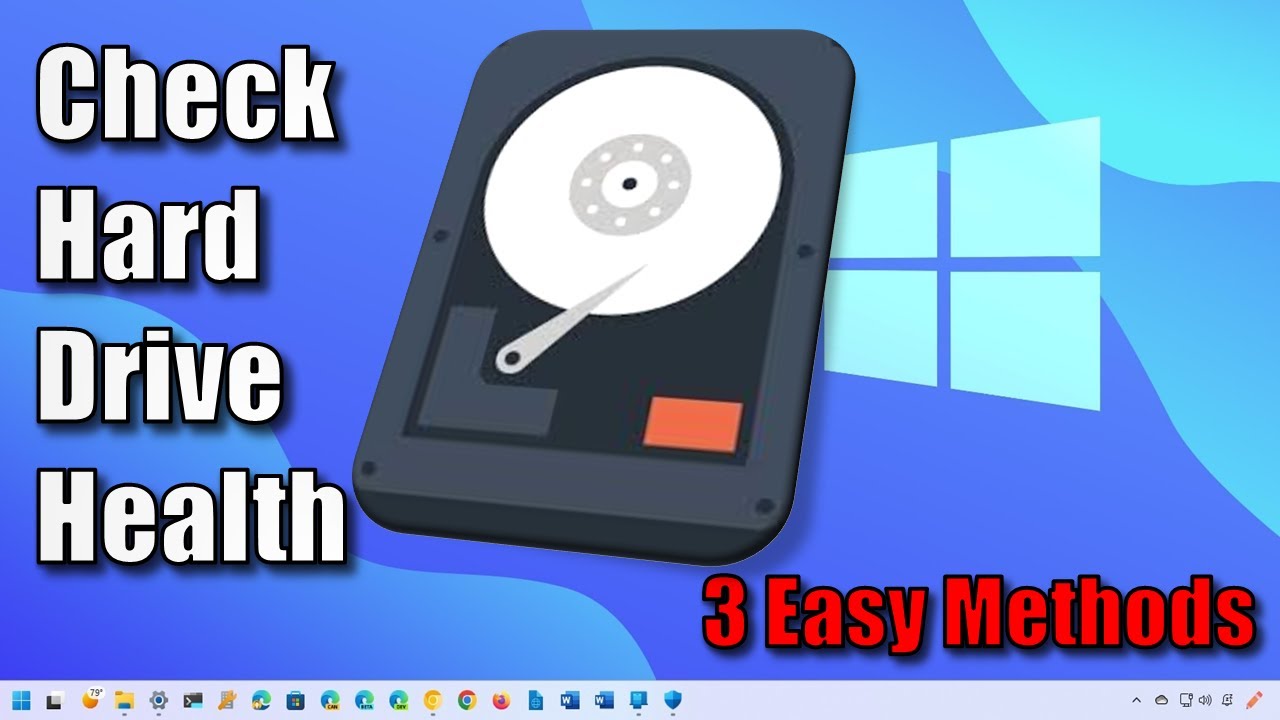 How to Check Hard Disk Health in Windows 10 & 11 (3 Easy Ways) - YouTube