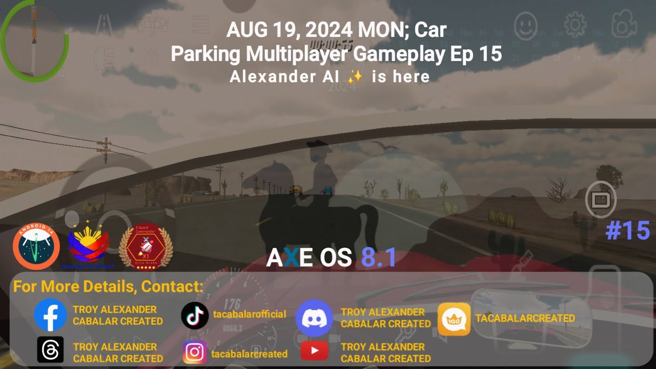 AUG 19, 2024 MON; Car Parking Multiplayer Gameplay Ep 15 - YouTube