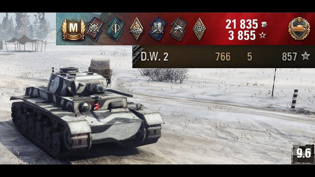 WoT - Durchbruchswagen 2 (Ace Tanker, Steel Wall) - YouTube