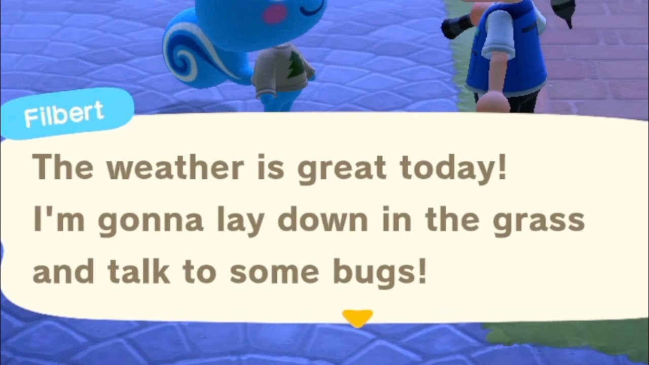 Animal crossing dialogues be like: - YouTube
