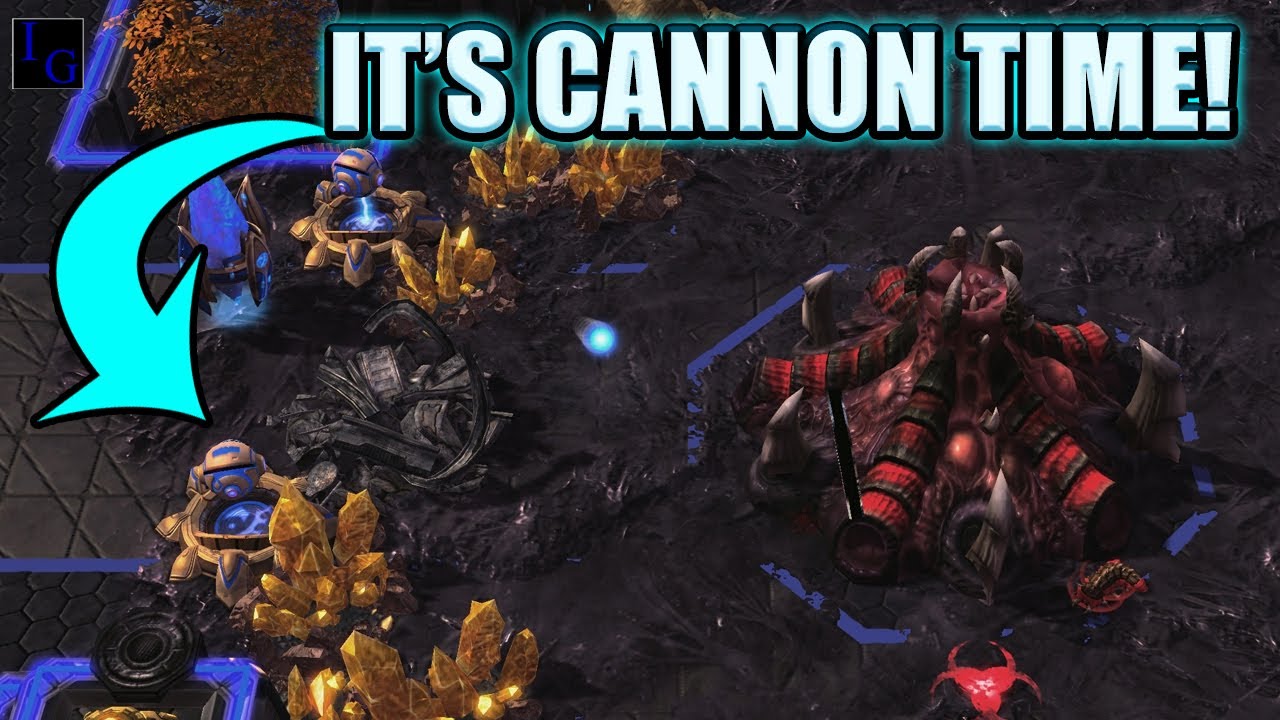 Trap's Surprising CANNON RUSH! (vs Dark) | StarCraft 2 SC2 Highlight ...