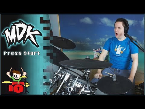 MDK - Press Start On Drums! -- The8BitDrummer
