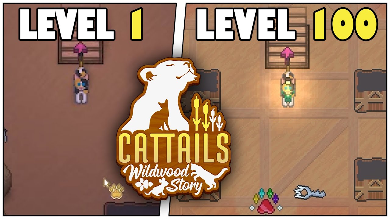 Full 1st Mine Walkthrough, Levels 1-100 | CATTAILS: WILDWOOD STORY ...