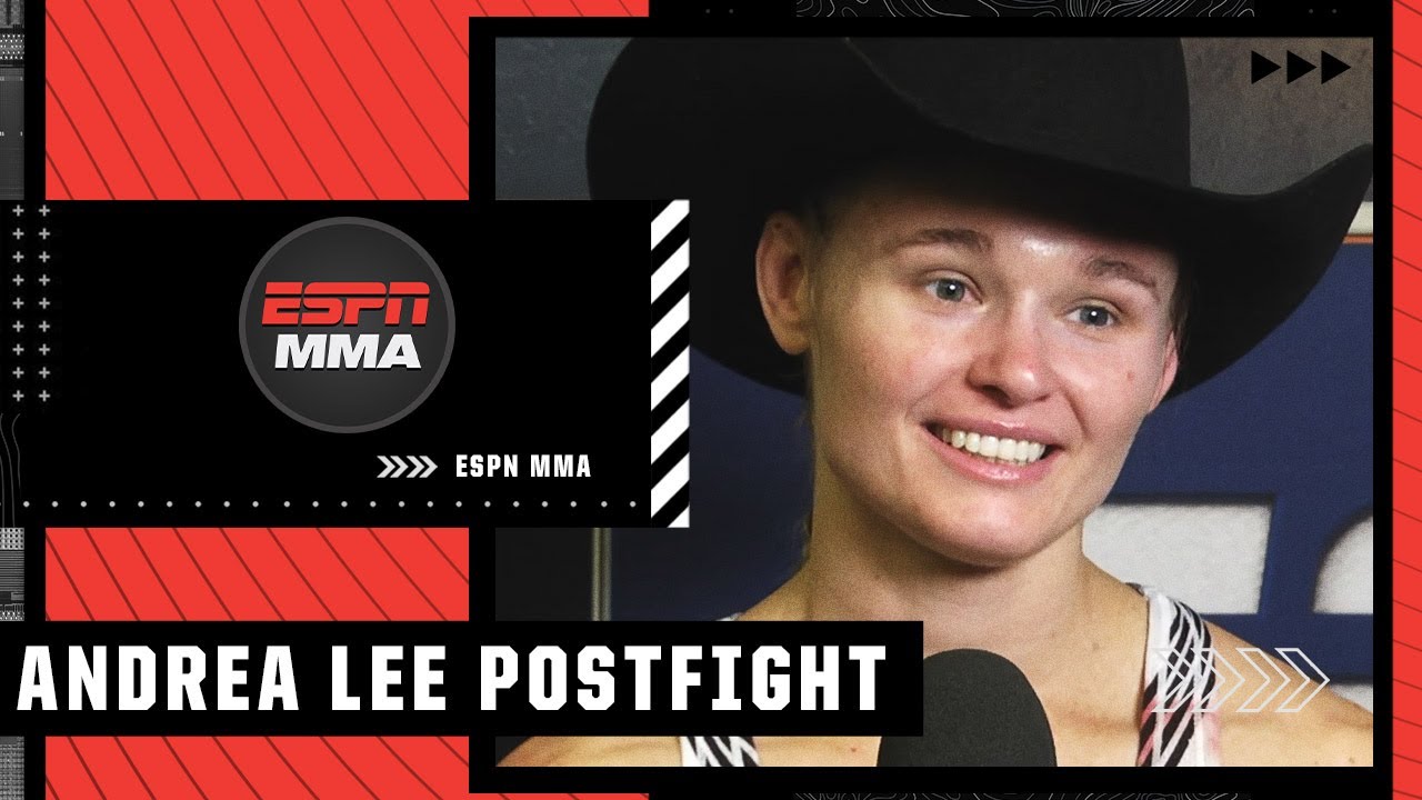 Andrea Lee recaps big win vs. Cynthia Calvillo at #UFCVegas42 | ESPN ...