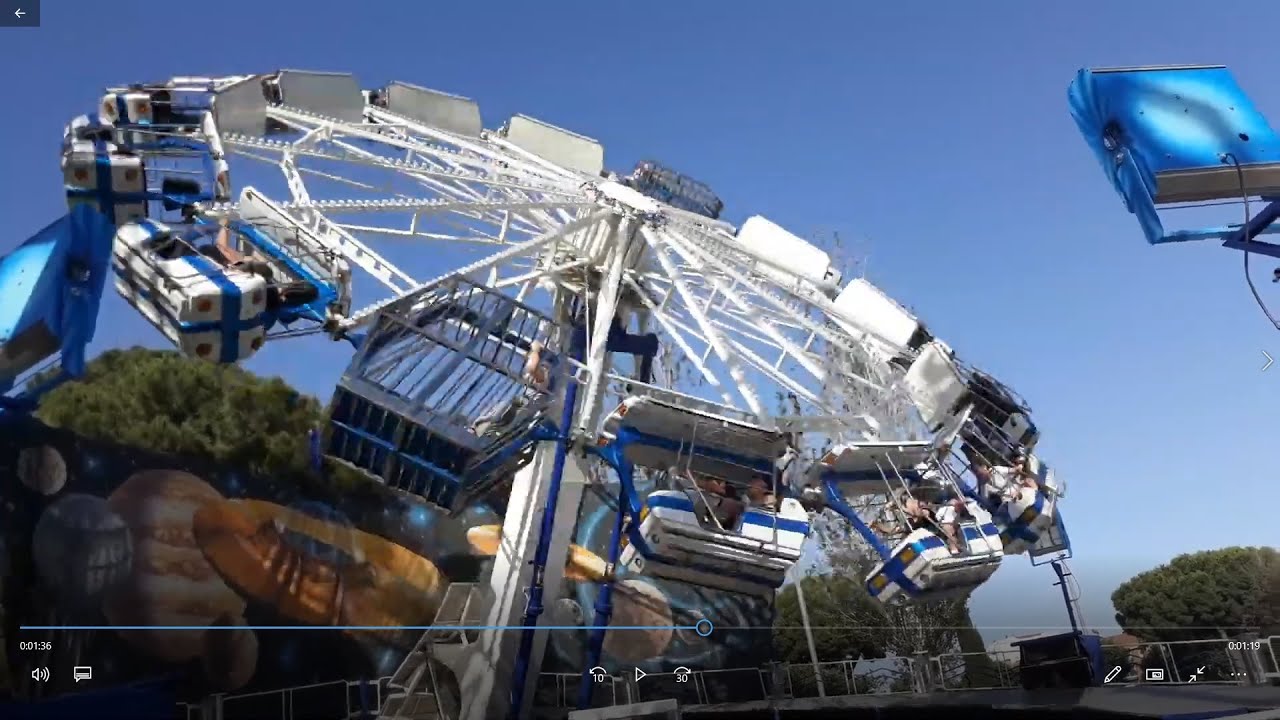 OLD RETRO RIDE "SKY LAB" (SIT DOWN & STAND UP) VERSION 2019 - YouTube