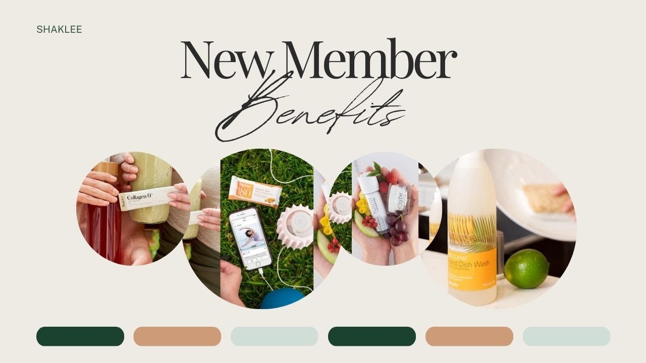 Top 10 Shaklee Member Benefits: Save Money, Live Healthier, and Build ...