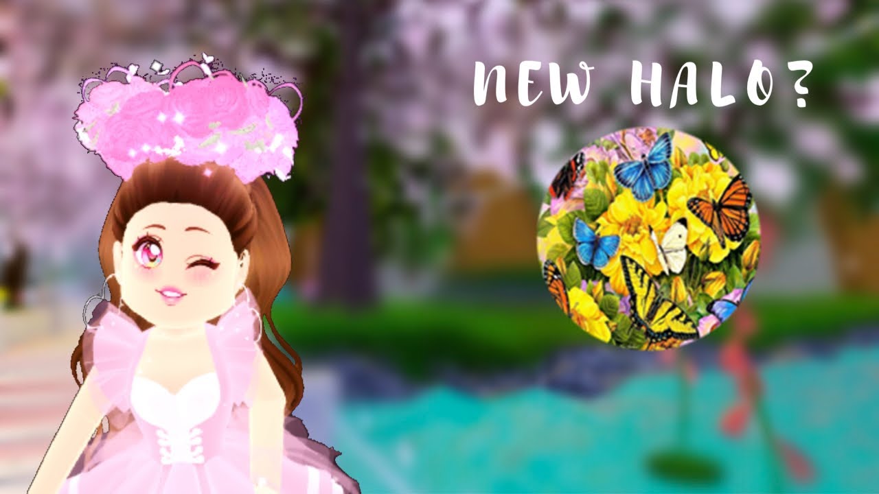 A NEW SPRING HALO IN ROBLOX ROYALE HIGH? | winterssi - YouTube