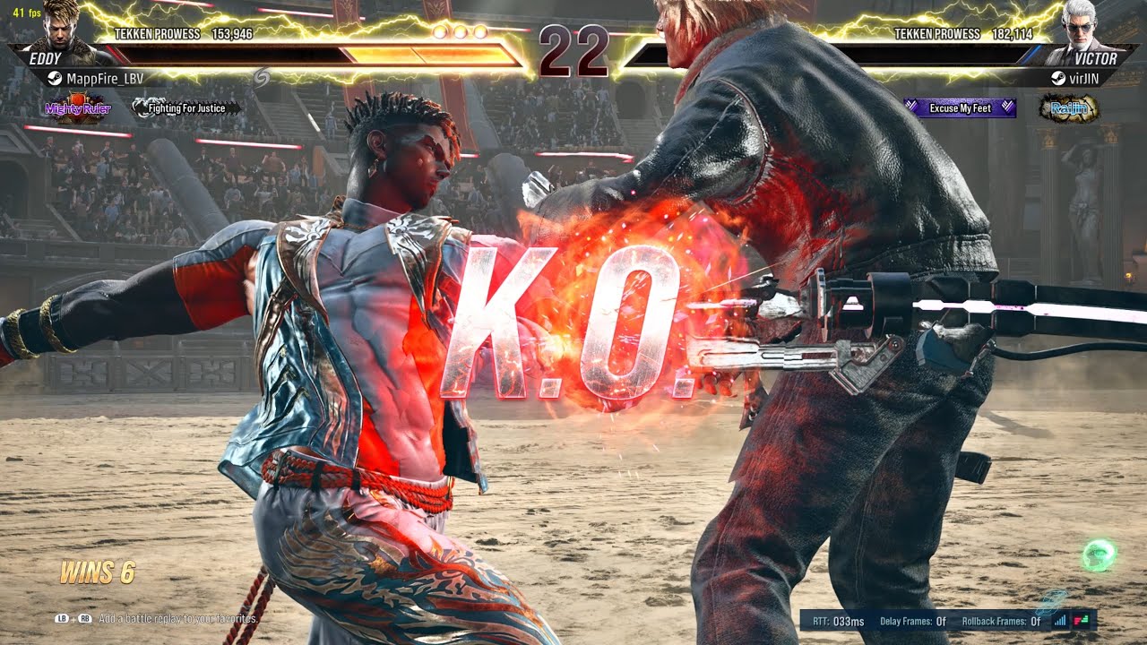 MappFire on the way to Blue Rank TEKKEN™8 4K - YouTube