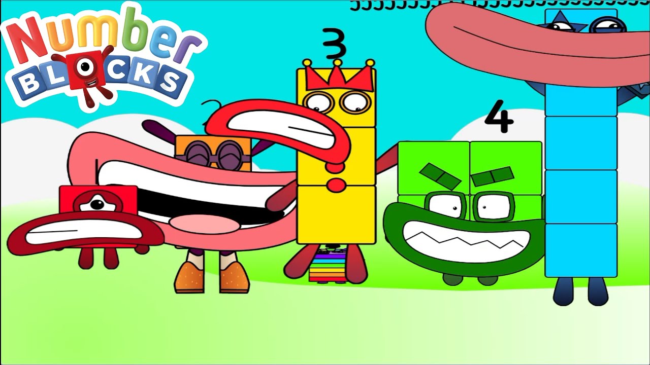 Numberblocks intro but what the heck - YouTube