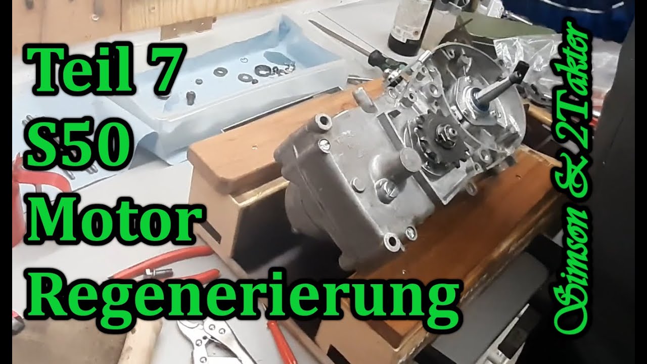 Simson S50 / M53 Motor zerlegen und regenerieren Teil7 - YouTube