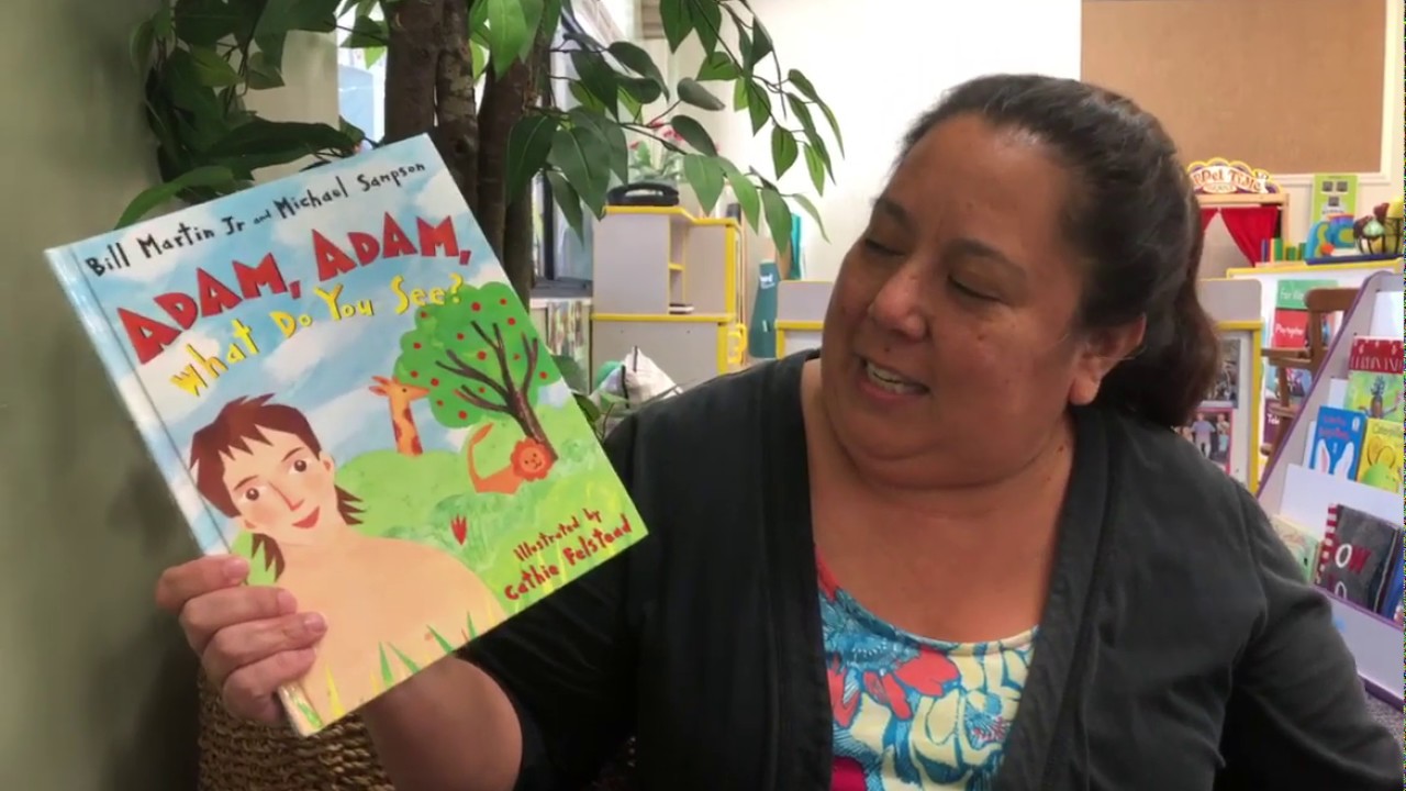 READING LESSON: Adam, Adam, What Do You See? - YouTube