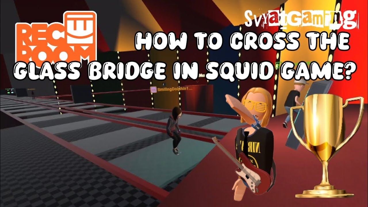 How to cross the Glass Bridge in Squid Game - YouTube