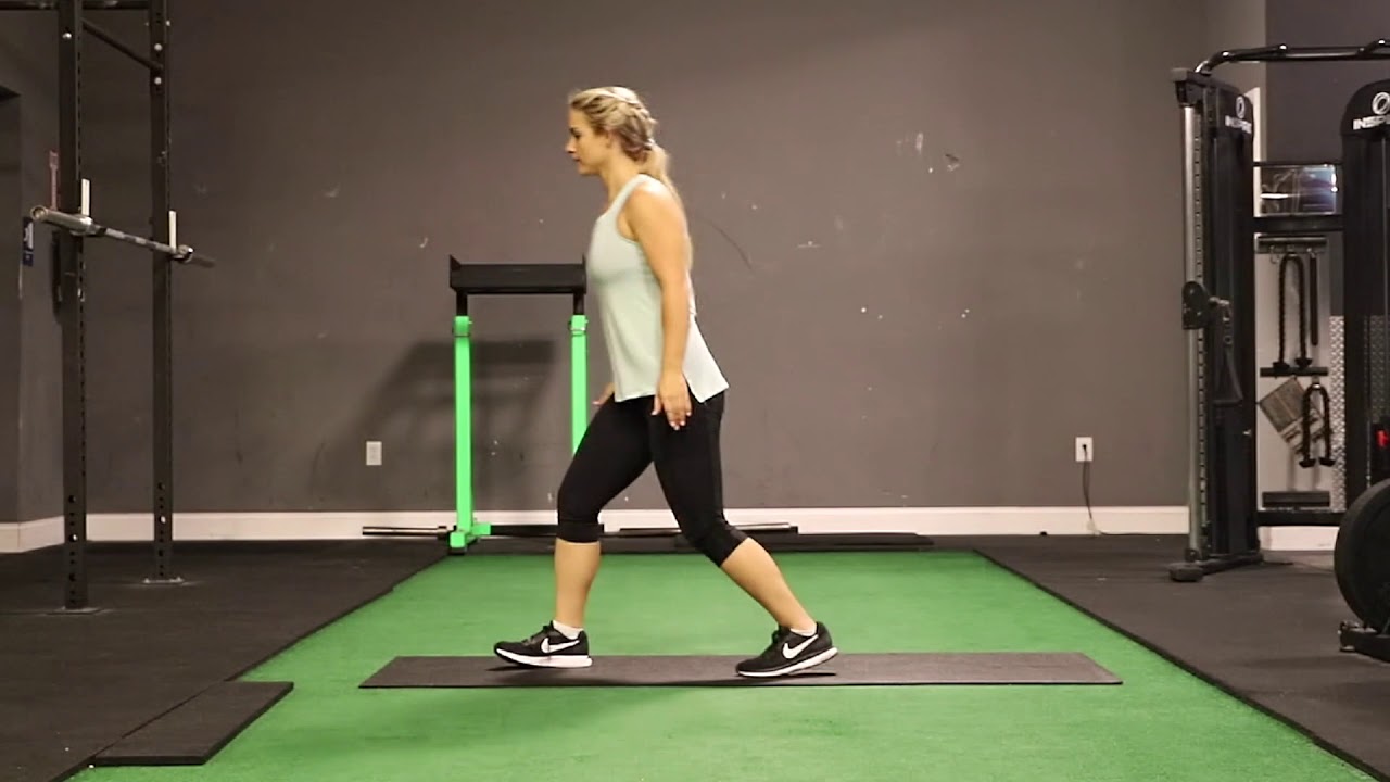 Lunge with Spinal Twist Tutorial - YouTube