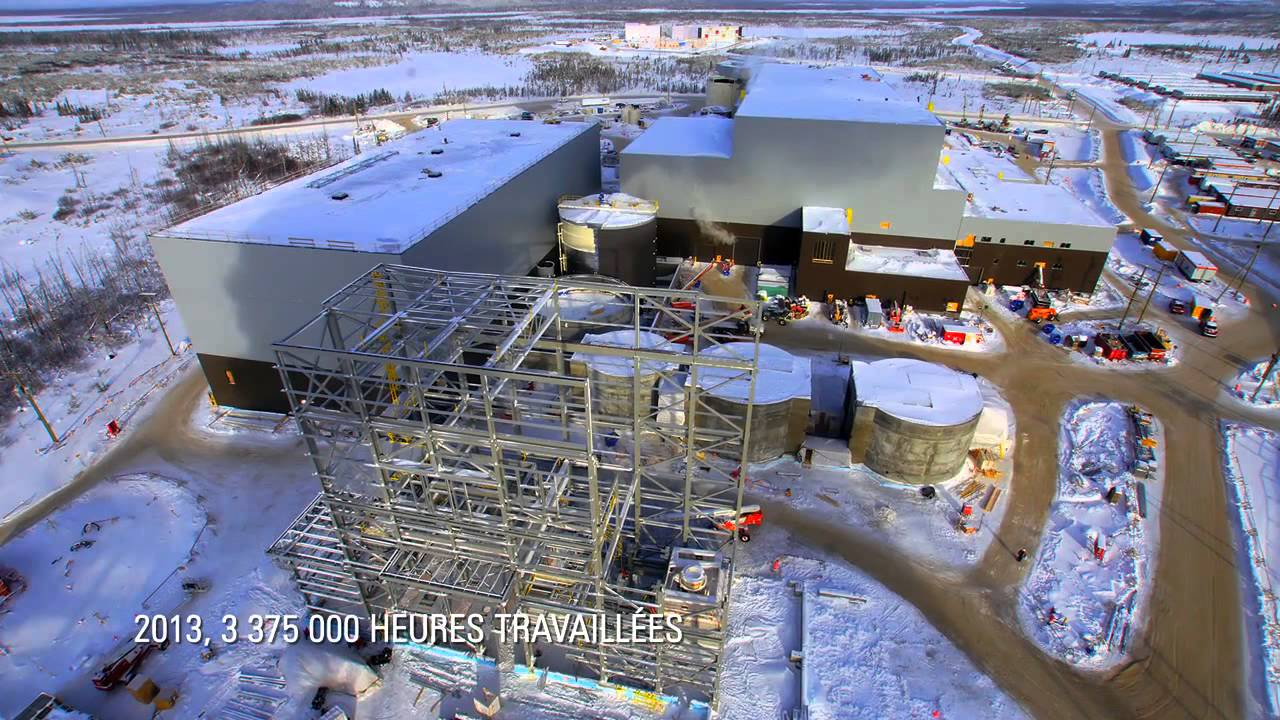 Le projet Éléonore construit une mine de classe mondiale - YouTube