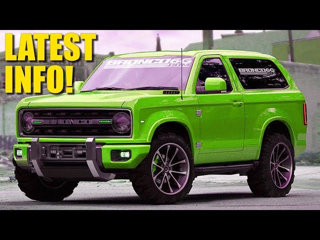 2020 Ford Bronco Convertible