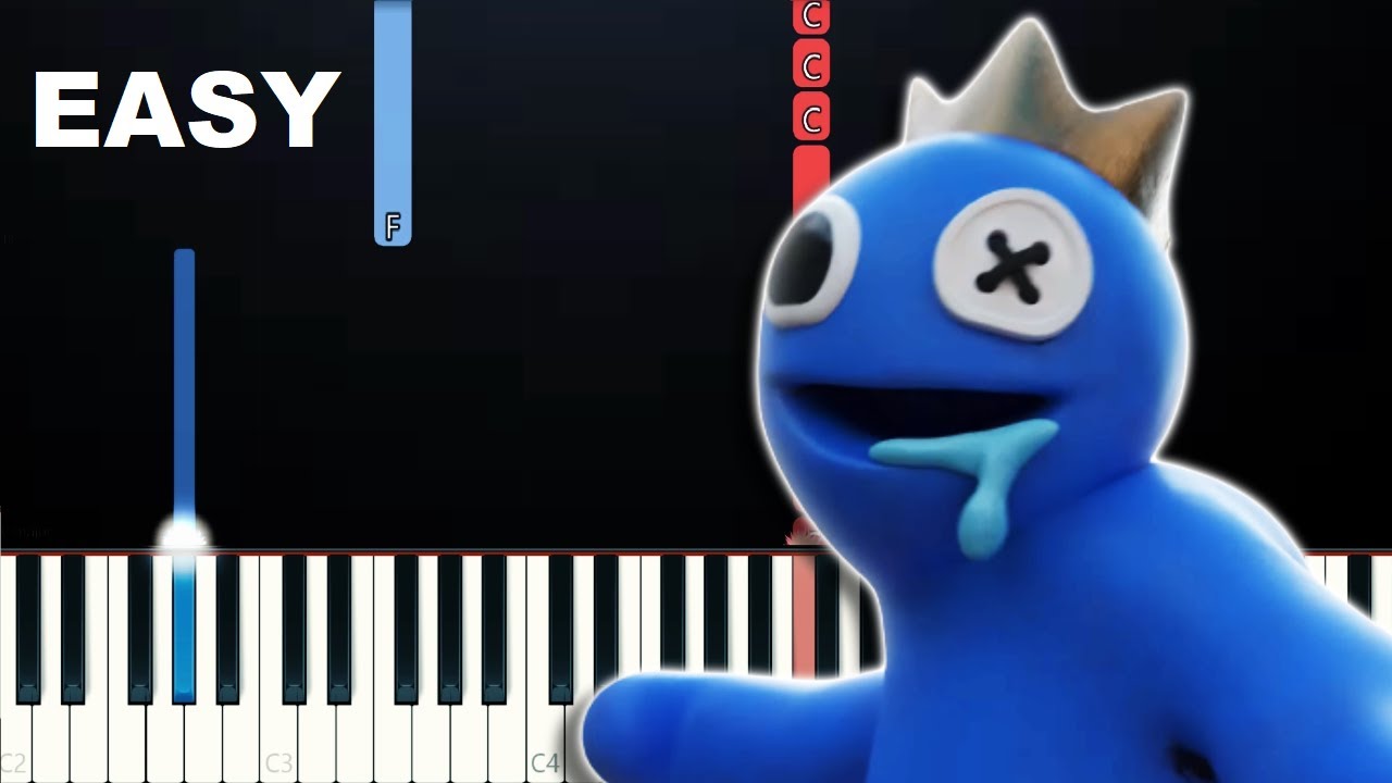 Rise - Rainbow Friends (Easy Beginner Piano Tutorial) - YouTube