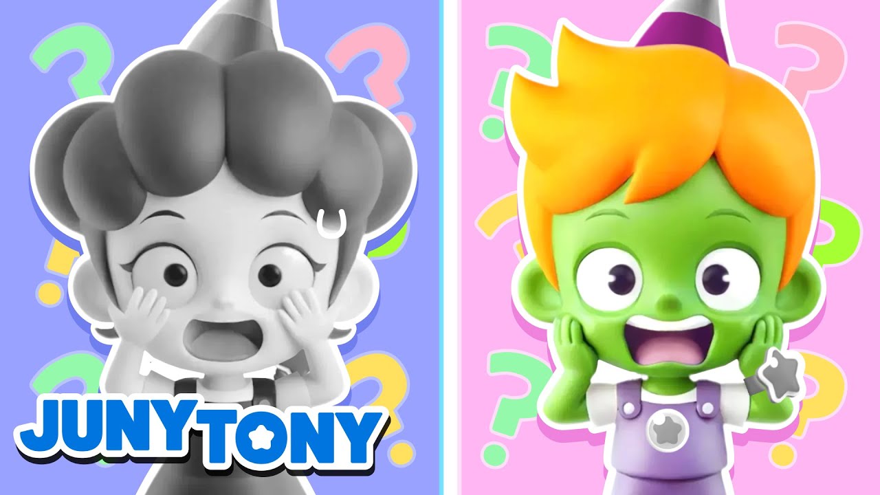 Cadê as Cores de Juny e Tony? | Encontre as Cores | Música Infantil ...