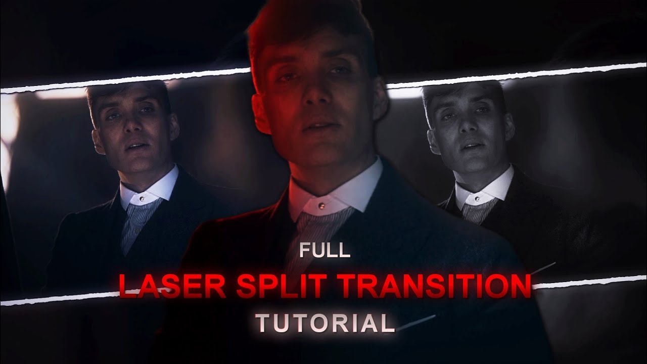 Laser Split Transition - Alight Motion full Tutorial | (+preset) - YouTube