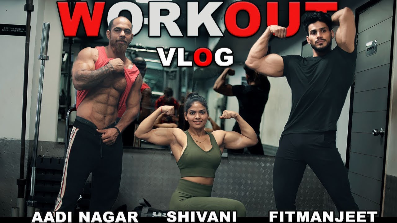 Intense Workout with Shivani Gupta & @aadinagarvlogs 🔥💪🏼 - YouTube