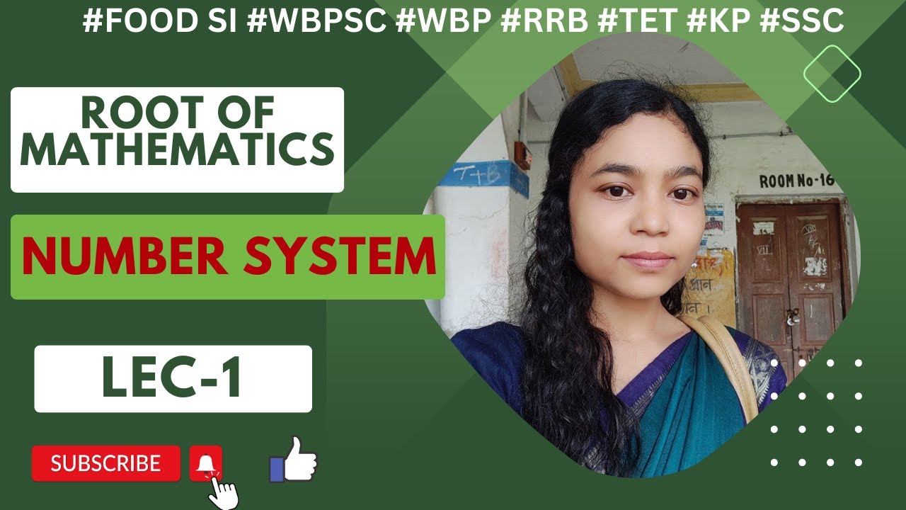 Root of Mathematics || Number system || by Nabanita Mam - YouTube