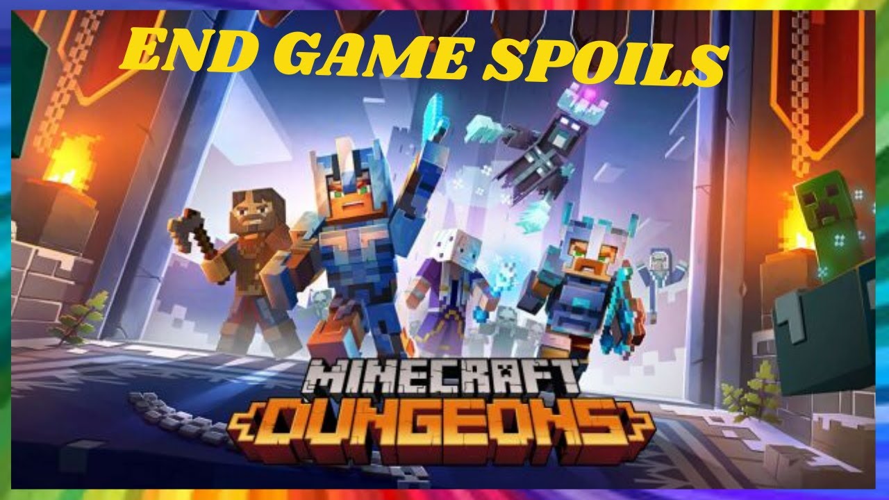END GAME *SPOILS* Minecraft Dungeons - YouTube
