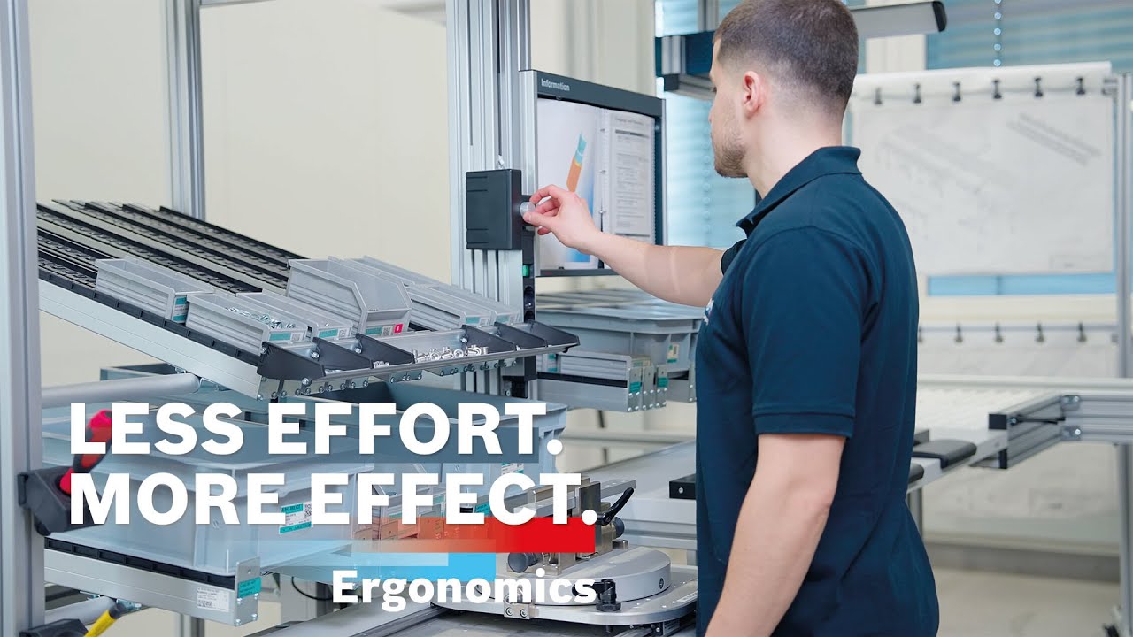 Ergonomics: Less effort. More effect! - YouTube
