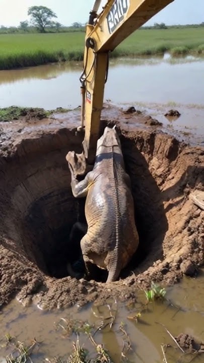 Mutant python protects nest #giantpython - YouTube