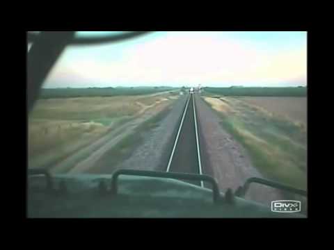 Самые жуткие аварии поездов, железо в хлам