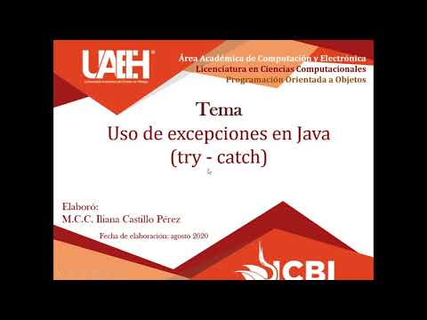 Manejo de excepciones en Java (try-catch) - YouTube