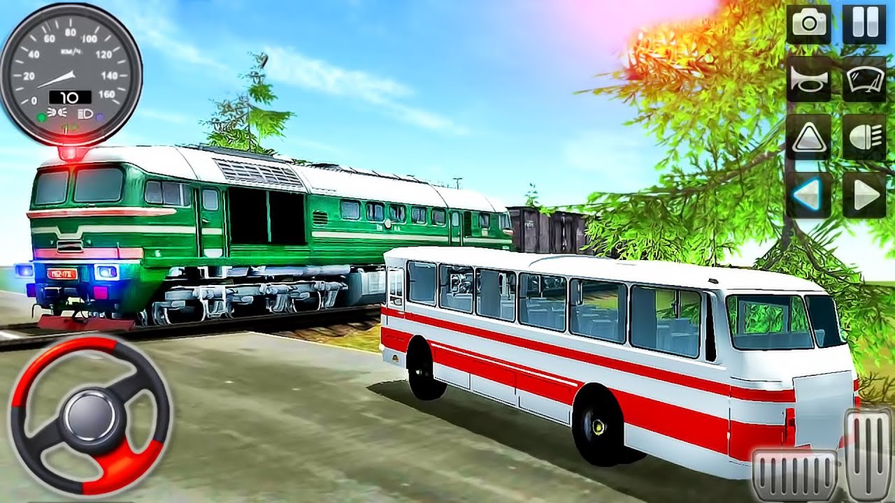 Bus Driving and Train - Police Soviet Car Driver Simulator - Android ...