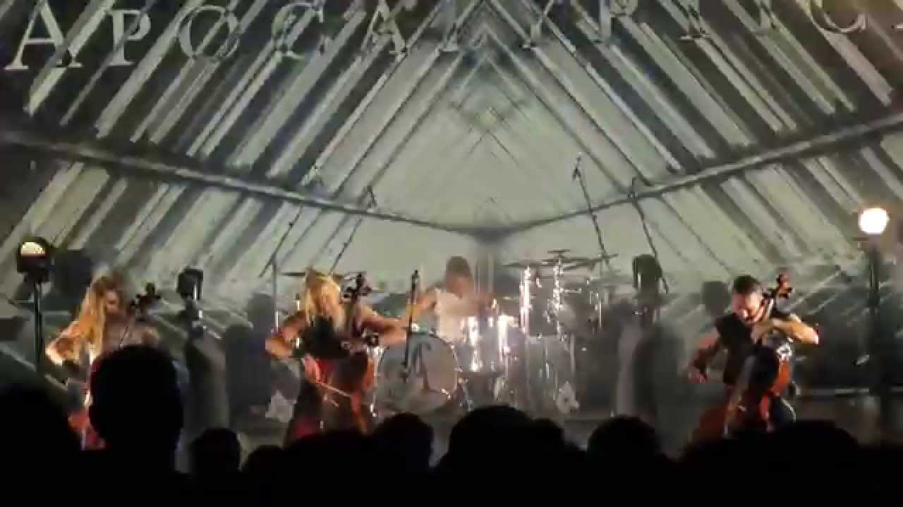 APOCALYPTICA -ONE LIVE 2015 NEW PERFORMANCE - YouTube