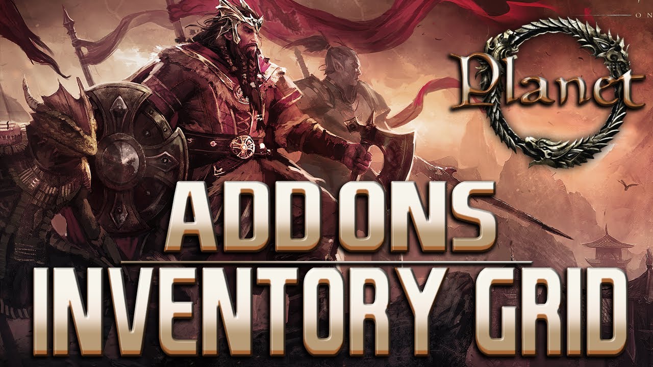 Elder Scrolls Online (ESO) AddOns - Inventory Grid - YouTube