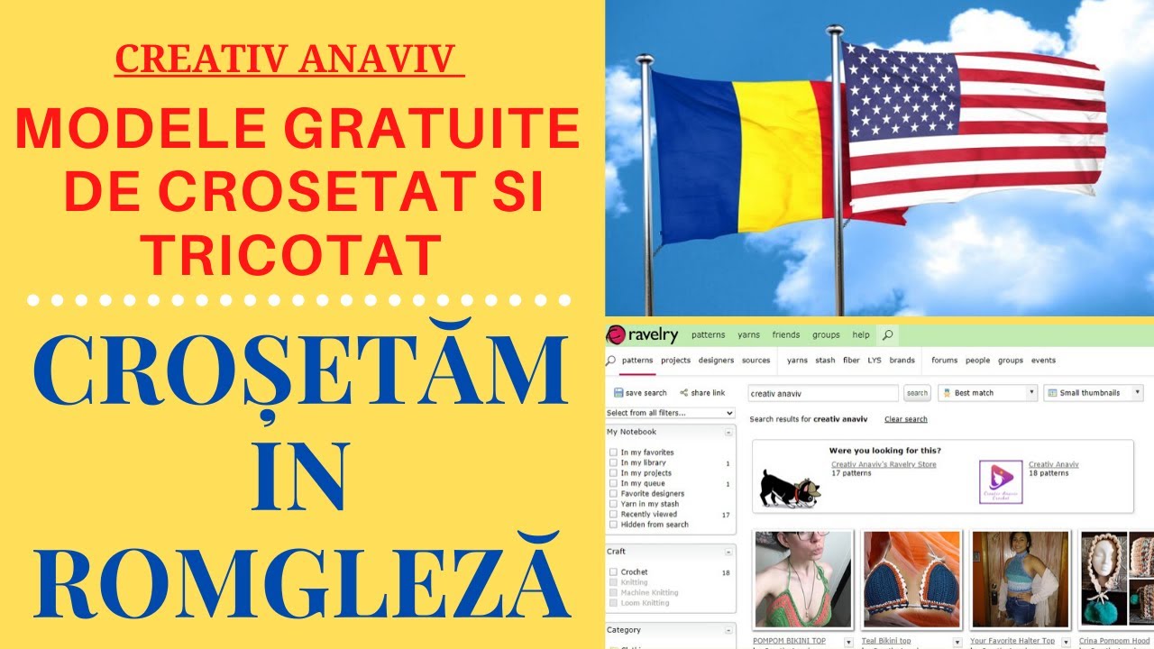 Modele GRATUITE de Crosetat si Tricotat - FREE Crochet and Knitting ...
