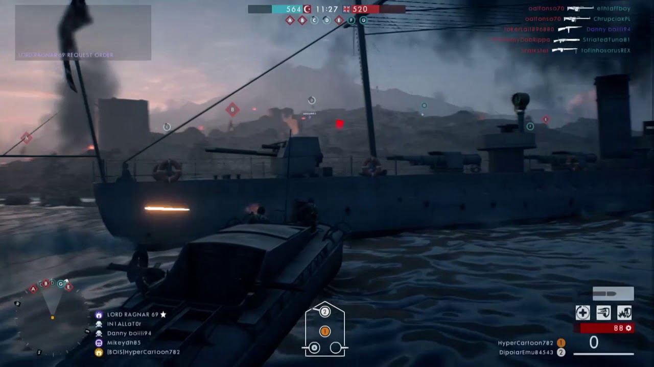 How to take down the L-CLASS DESTROYER! BF1 - YouTube