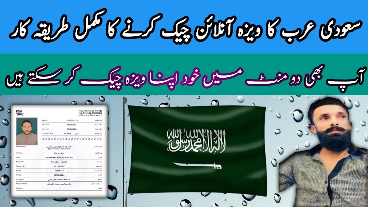 Visa Stamping Check Saudi Online | How To Check Saudia Visa Online ...