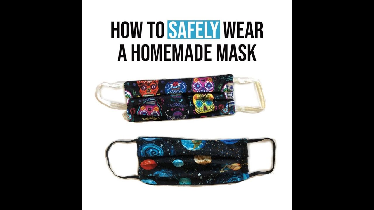 How to Safely Wear a Face Covering - YouTube